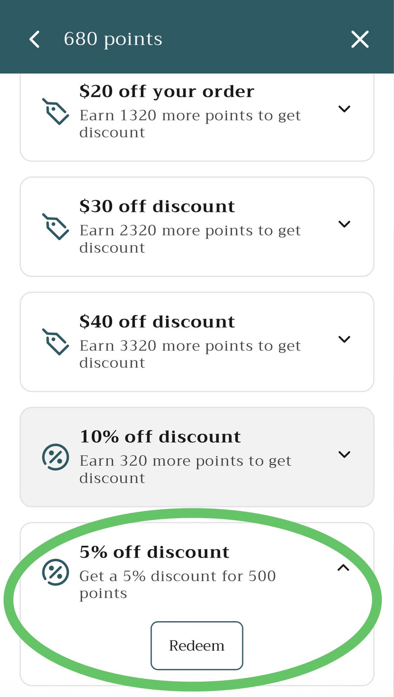 How to Redeem Rewards Points – Sage & Magic