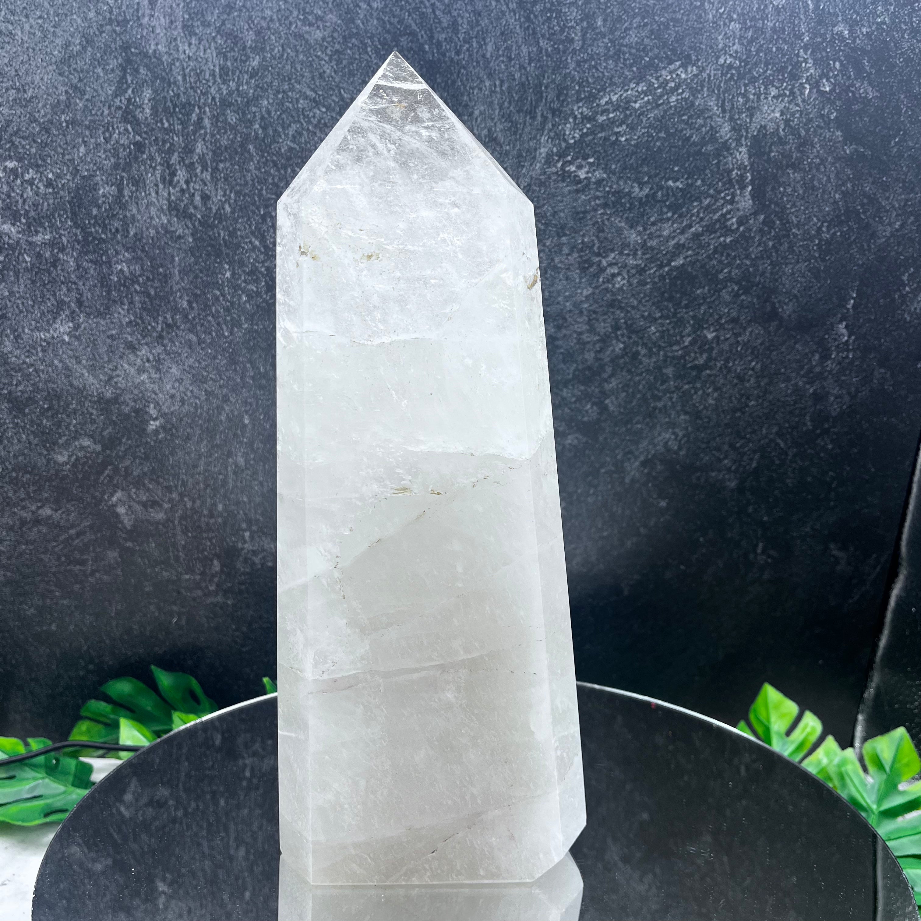 Large Clear Quartz Tower - Crystals - Sage & Magic